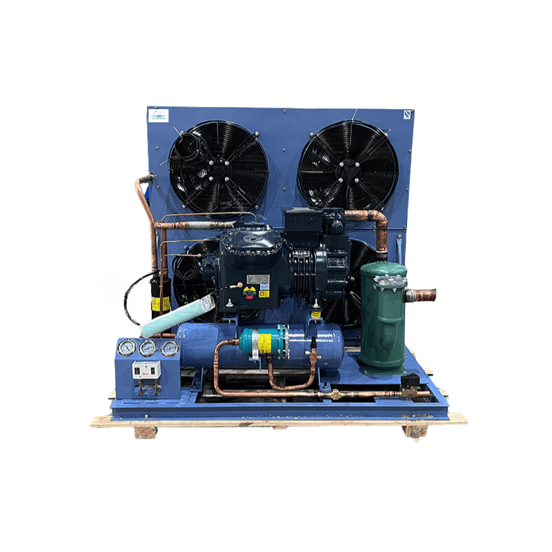 OEM Bitzer Open Type Semi-Hermetic Air Cooled Compressor Condensing ...